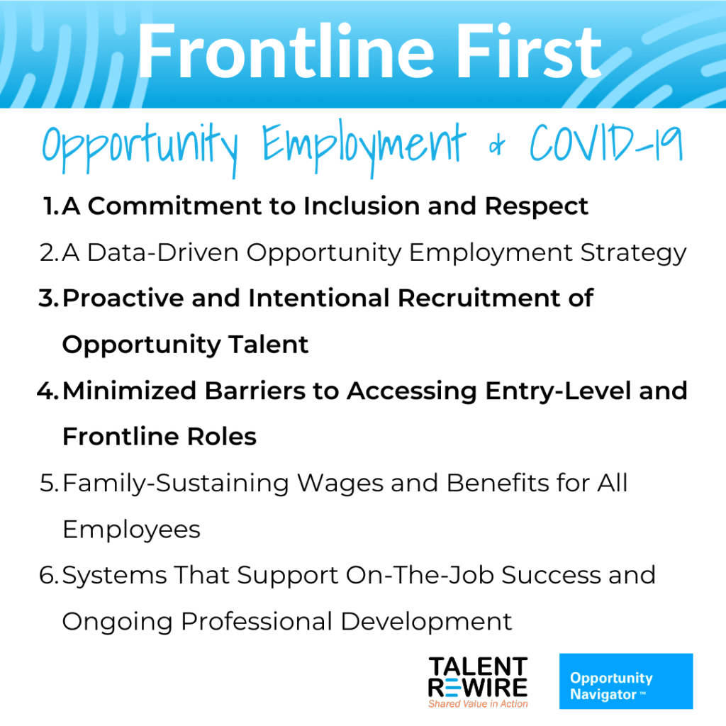 Frontline First: COVID-19 Hiring Leads to Unexpected Opportunity ...